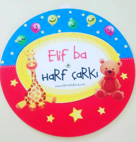 Elif Ba Harf Çarkı - etkinlikdenizi.com